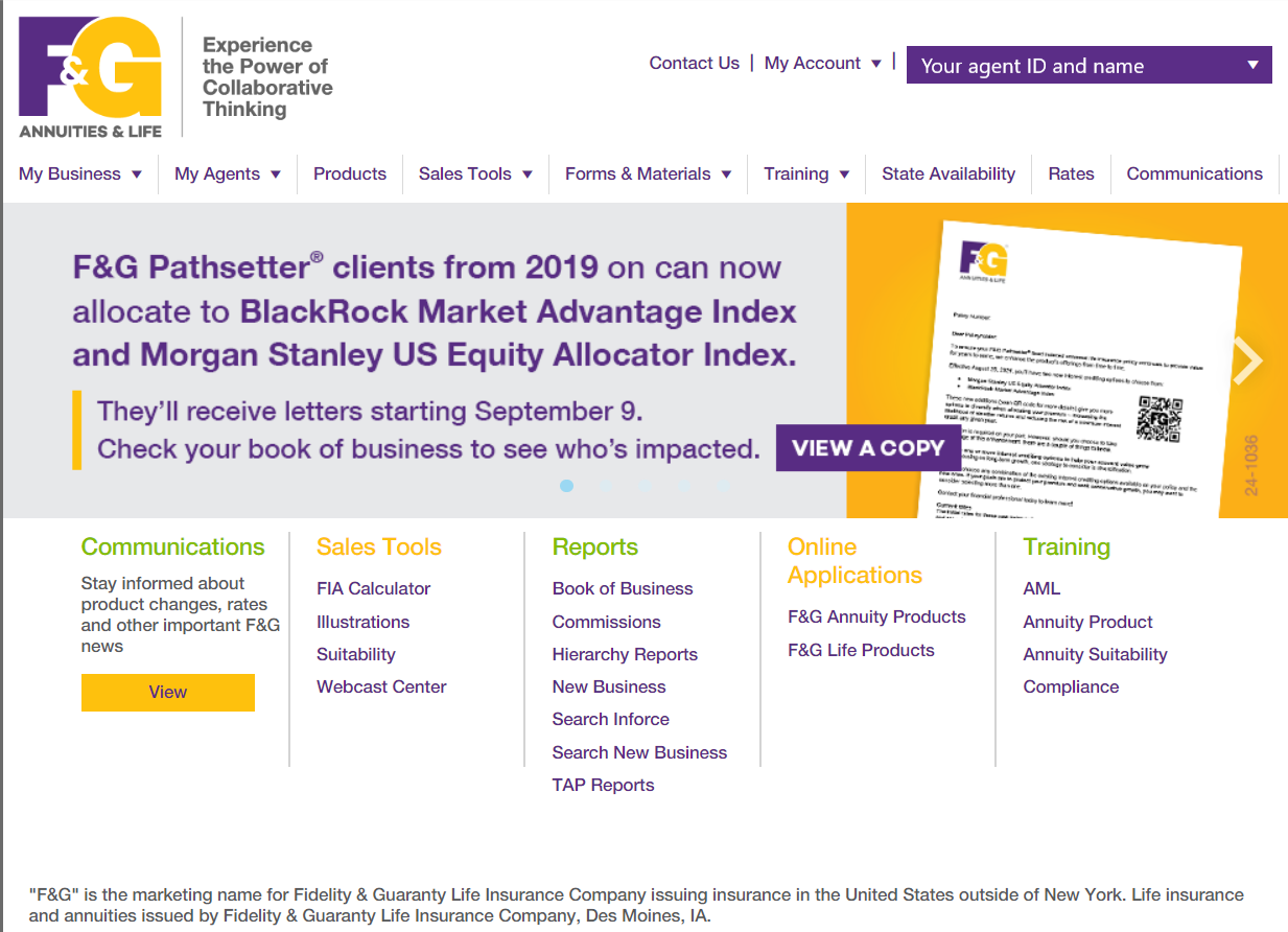 Annuity eApp Wiki - Support | F&G